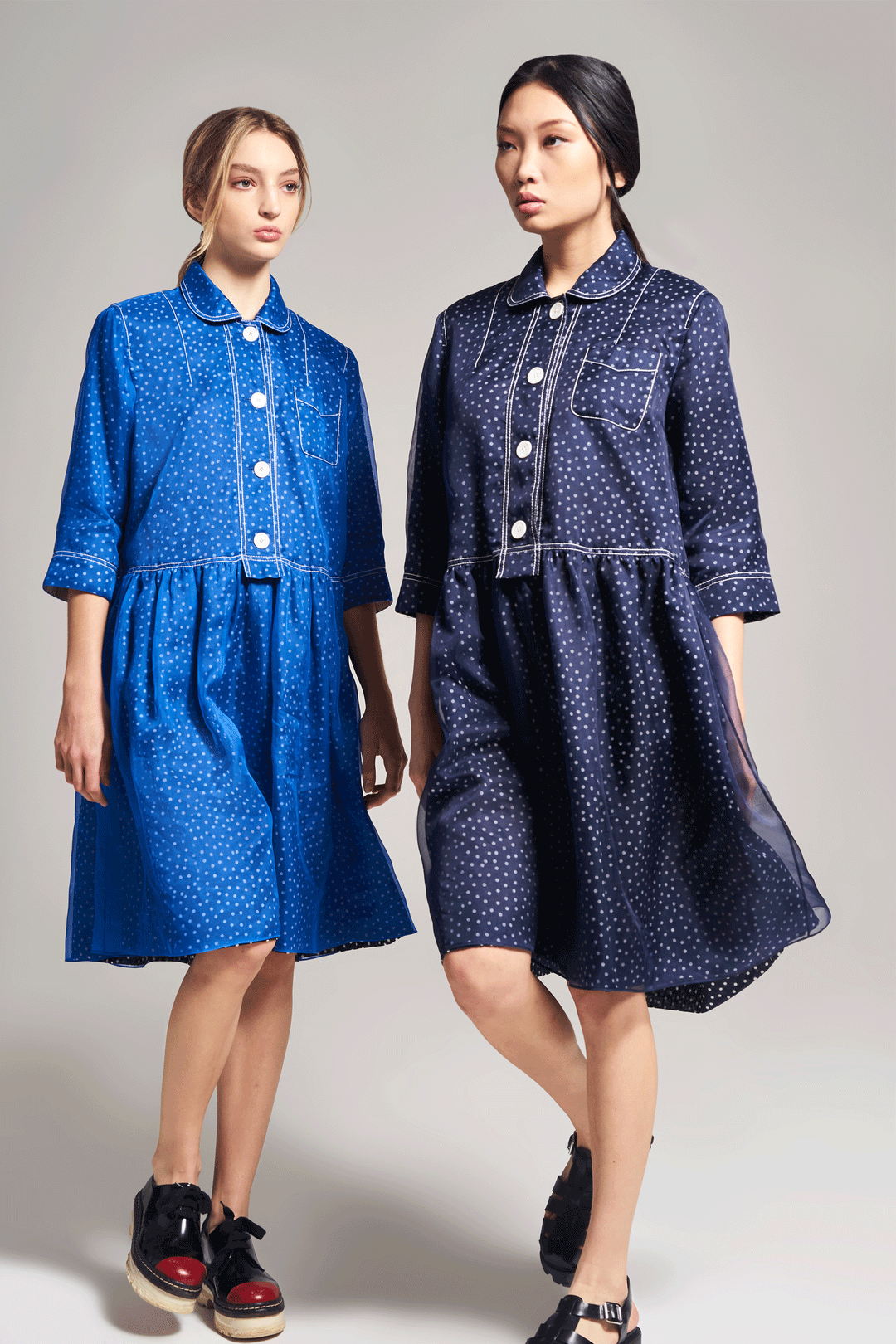 3.14159265 NAVY INFINITY DRESS – Nish Niche